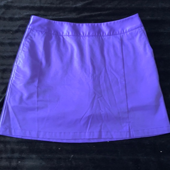adidas | Shorts | Adidas Golf Skirt Skort Purple Size 8 Excellent ...